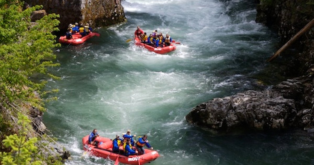 St Joe River Rafting | ROW Adventures
