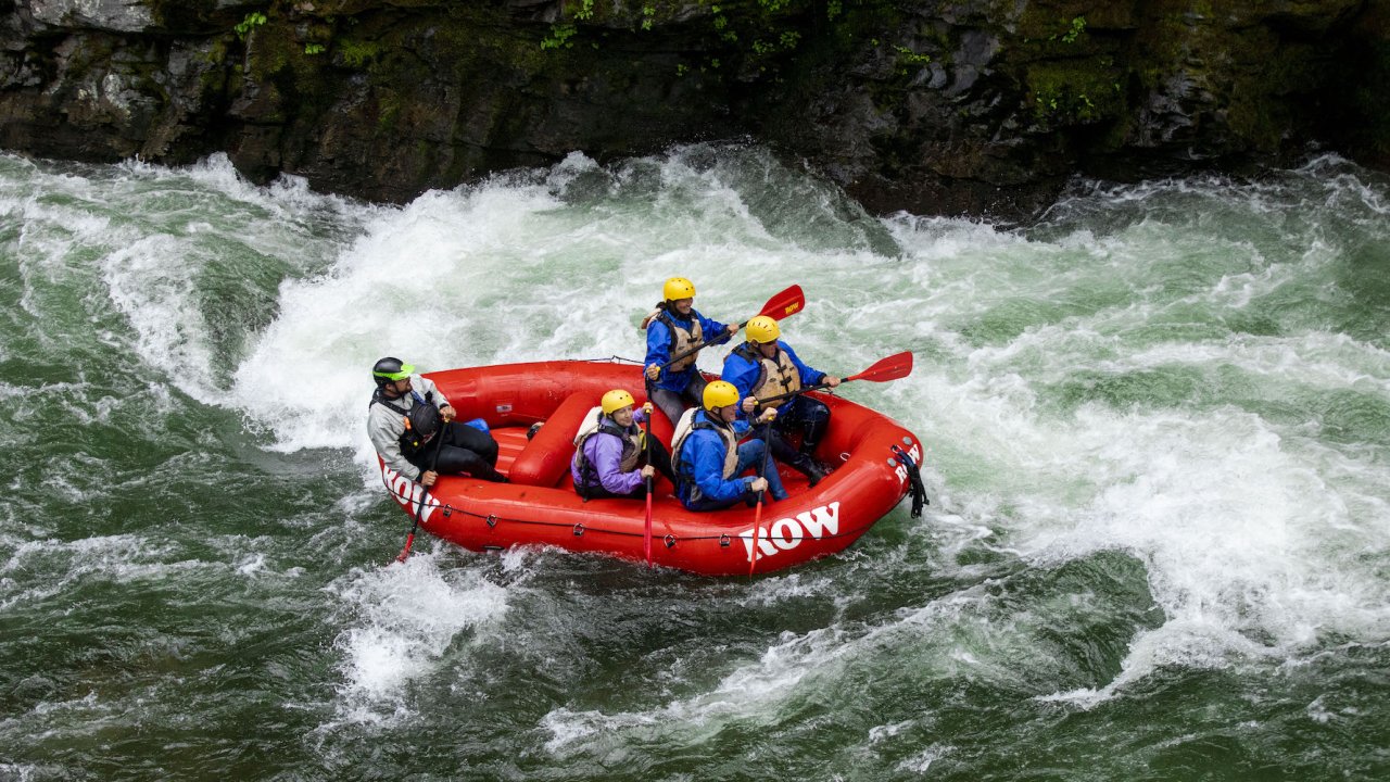Idaho Rafting Day Trip - St. Joe River | ROW Adventures